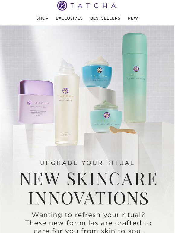 Tatcha: Refresh your ritual with new formulas | Milled