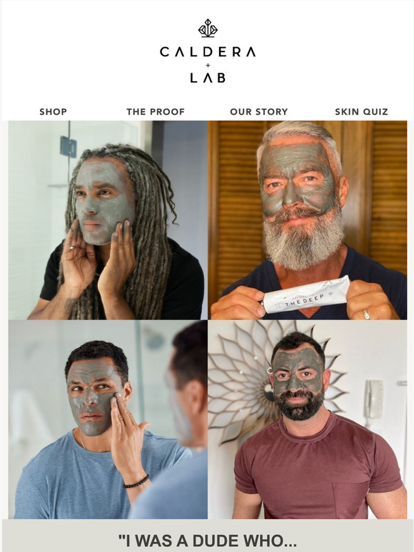 Caldera + Lab: "Just as good as a facial" | Milled