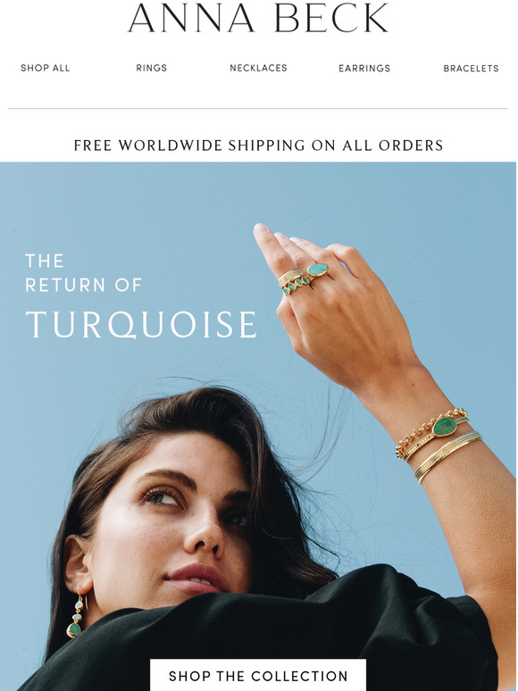 Anna Beck Designs: Introducing: Spring Turquoise | Milled