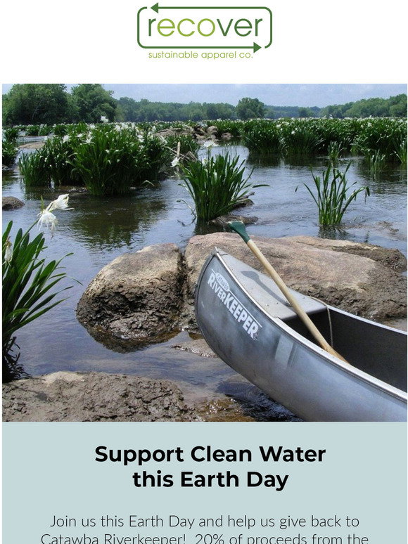 Recover: Support Clean Water this Earth Day! | Milled