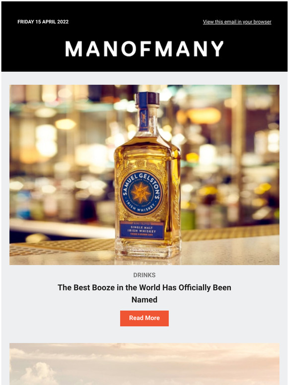 Man of Many: The Best Booze in the World Has Officially Been Named ...