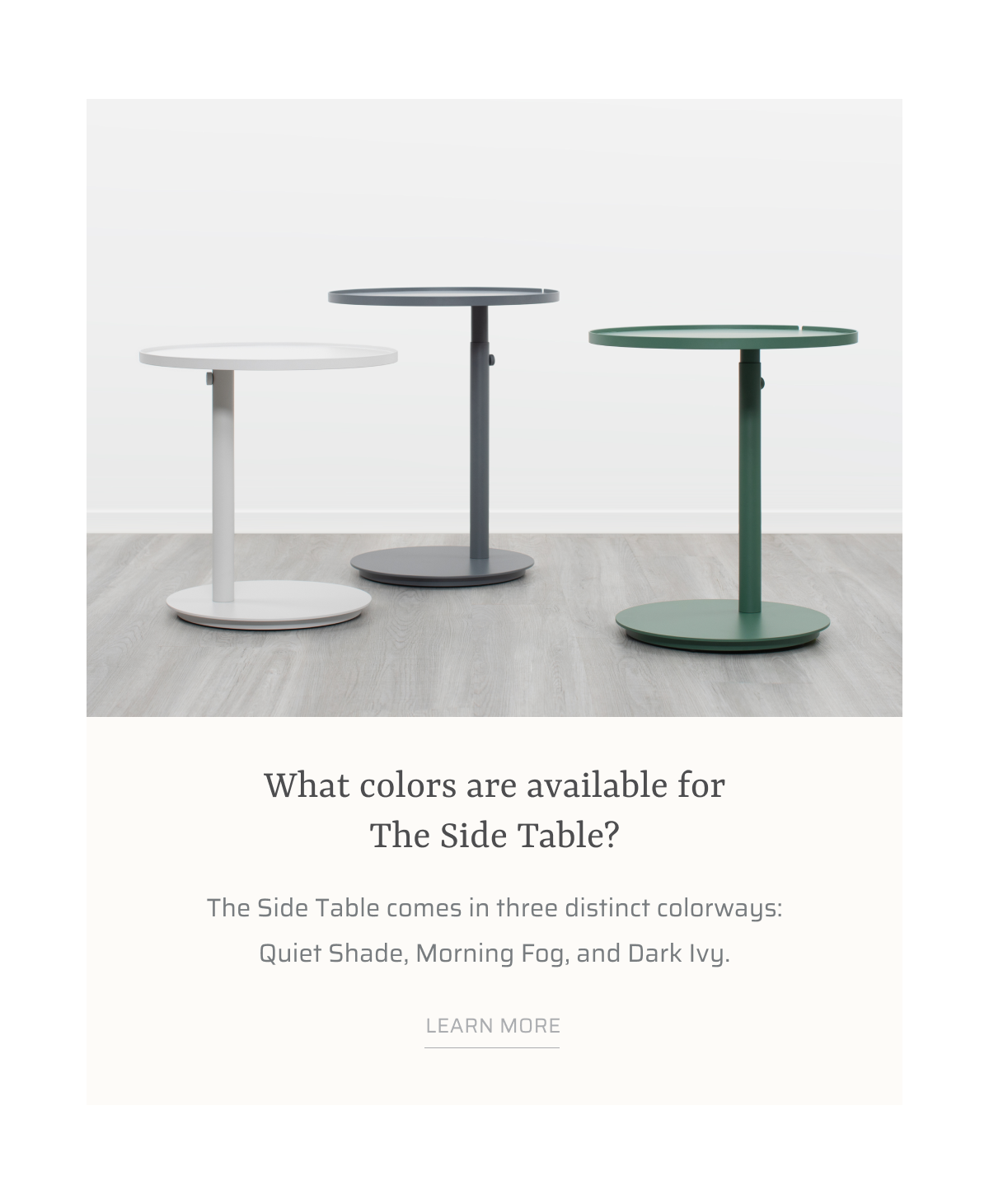 Thuma: Presenting The Side Table. | Milled