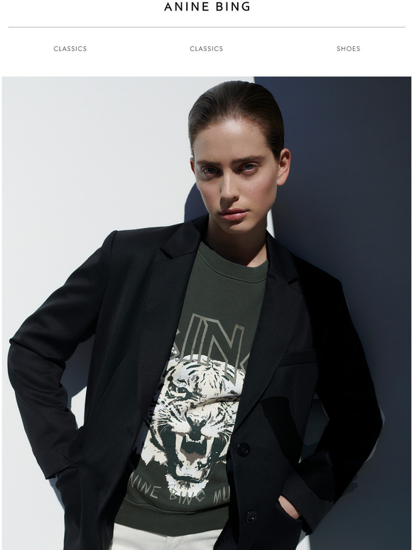 ANINE BING: Signature Graphic Updates | Milled