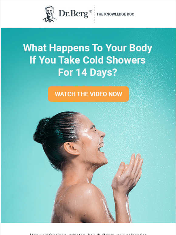 Dr. Berg: What Happens To Your Body If You Take Cold Showers? | Milled