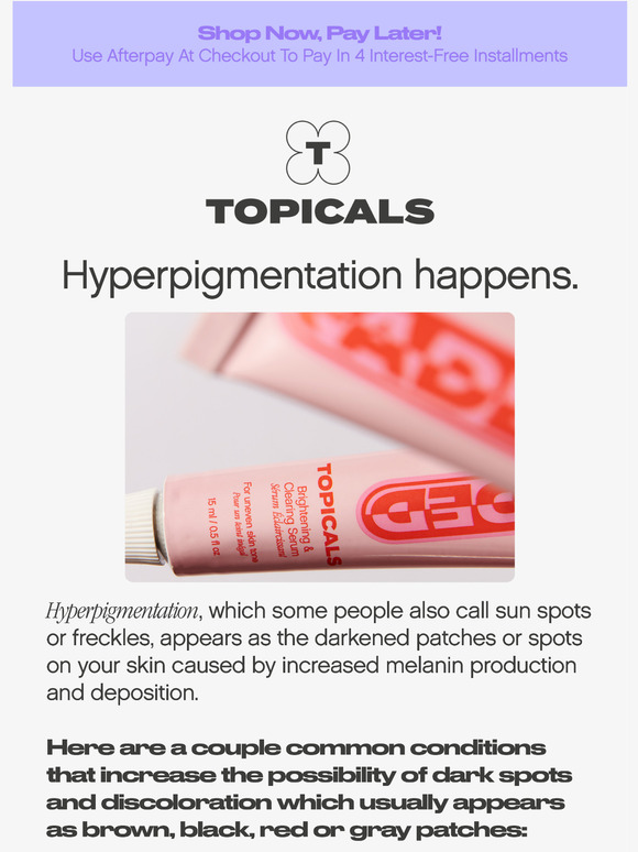 Topicals: Dealing with discoloration | Milled