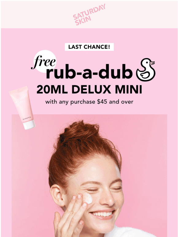 Saturday Skin: RUB A DUB FOR EVERYONE! | Milled