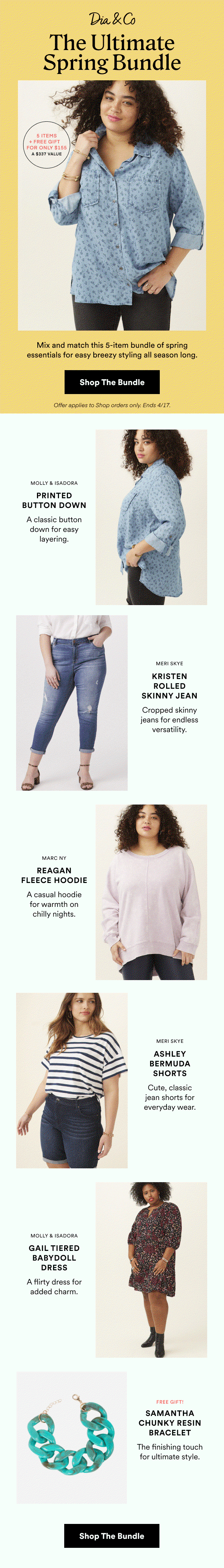 Dia: The Ultimate Spring Bundle: plus a *free* gift | Milled