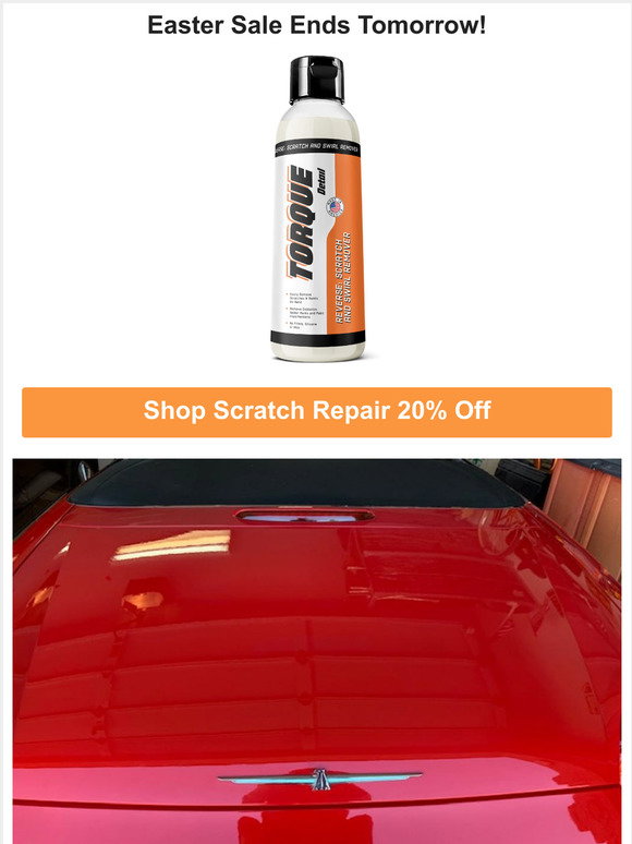 Torque Detail: Fix Your Car Scratches & Swirl Marks (20% off) | Milled