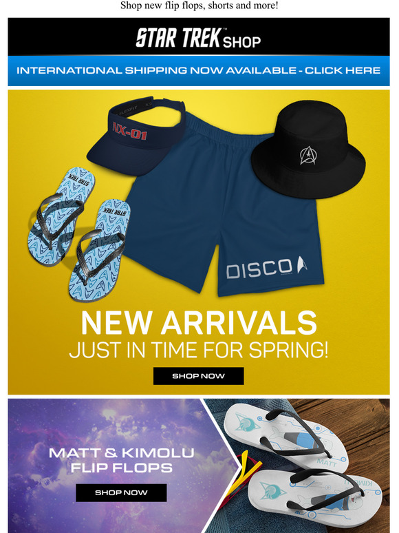 Star Trek: Refresh your wardrobe this spring with new Star Trek gear ...