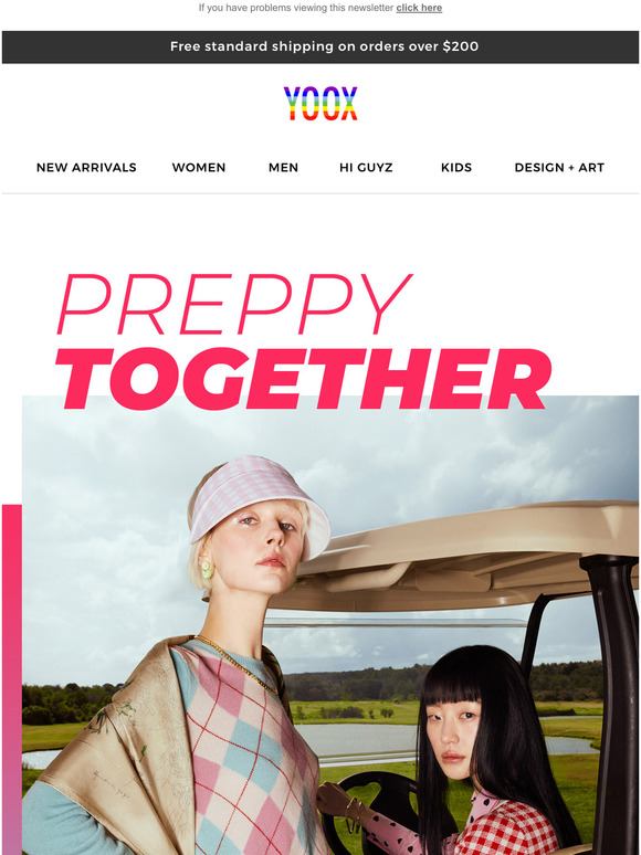 YOOX: Preppy Together: Get inspired by these winning styles | Milled