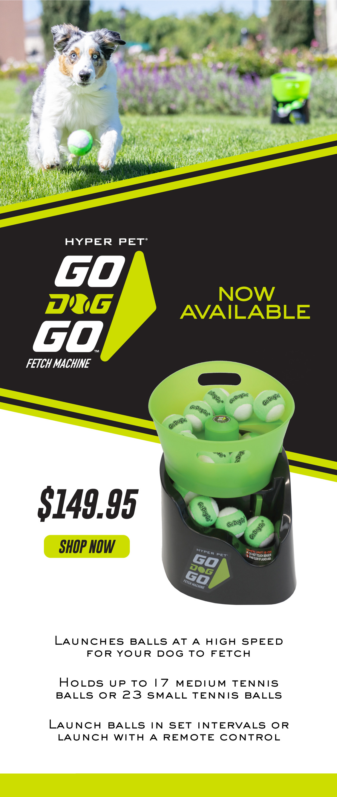 Petmate: The GoDogGo G5 Fetch Machine is now available at Petmate | Milled