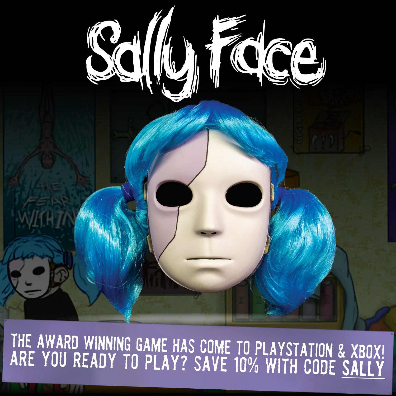 Trick or Treat Studios: Sally Face is now on PS5 & XBOX | Milled