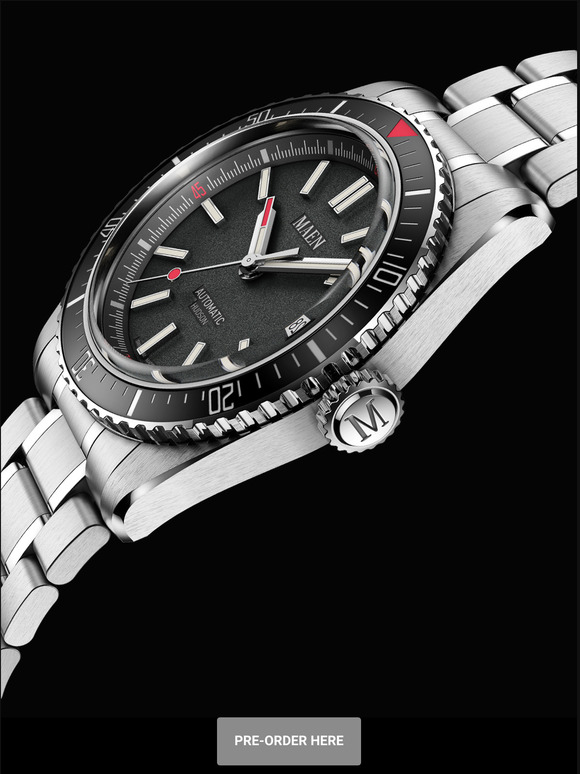 MAEN Watches: The all new Hudson 38 | Pre-order now! | Milled