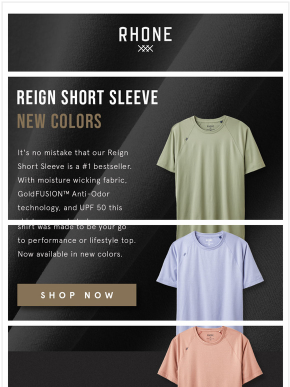 Rhone: The Reign Collection | New Colors | Milled