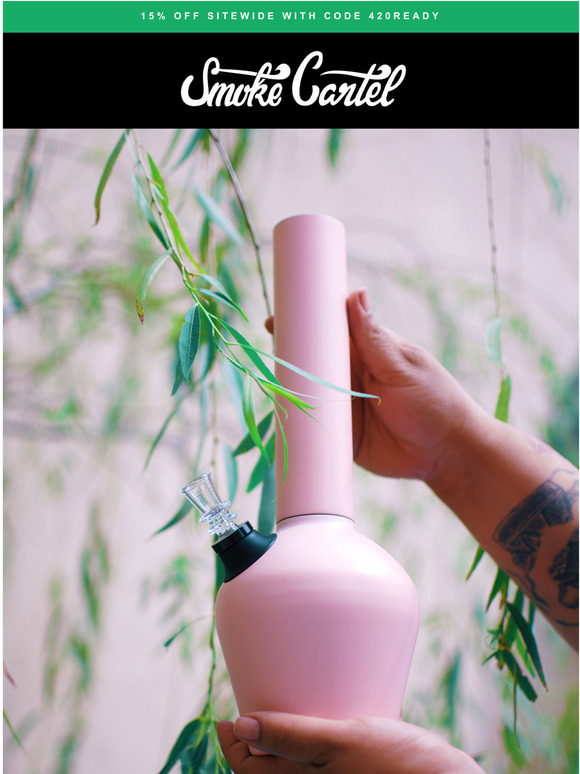 Smoke Cartel: Meet the new insulated stainless steel bong. | Milled