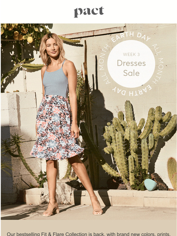 PACT Apparel: Our bestselling dresses are back. | Milled