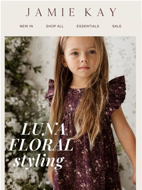 Jamie Kay: Luna Floral styling ideas for your little ones | Milled