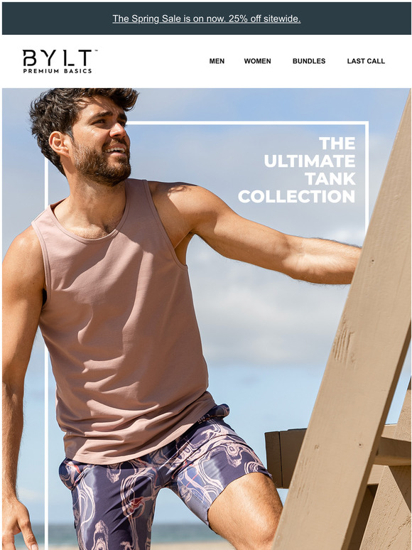BYLT Basics: Tanks for Spring 25% OFF | Milled