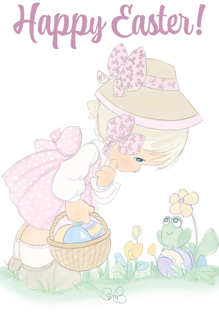 Precious Moments: Happy Easter From Precious Moments | Milled
