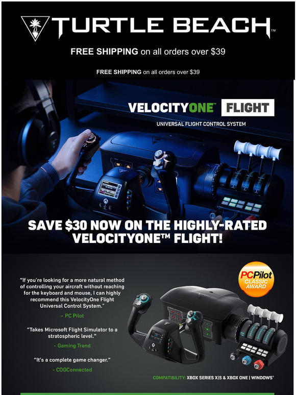 Turtle Beach: Take your Flight Sim Experience to New Heights & Save ...