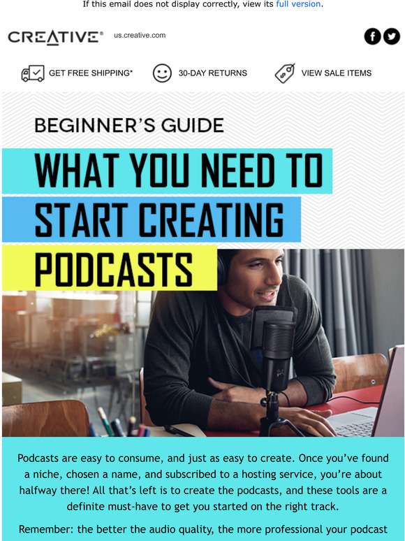 Creative: Beginner's guide: create your own podcast! | Milled
