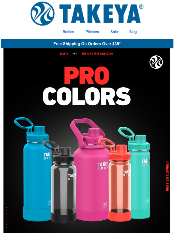 Takeya: Check Out These Exclusive New Colors | Milled