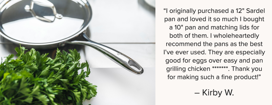 Sardel: Complete your cookware collection | Milled