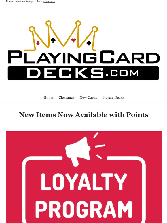 Playing Card Decks: Loyalty Program Update - New Decks, Blog & More ...