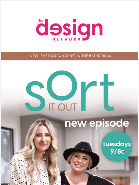 The Design Network: Sort It Out: Easy Organizing in theBathroom! | Milled