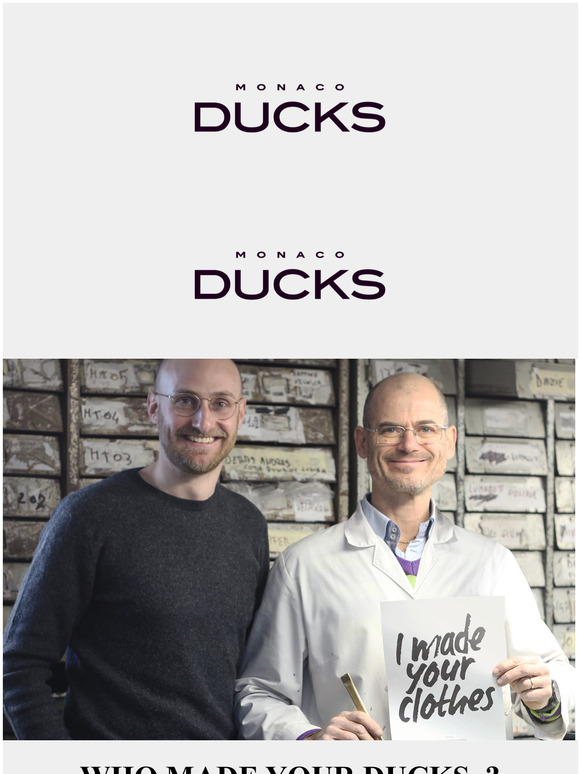 MONACO DUCK: Who made your DUCKS? | Milled
