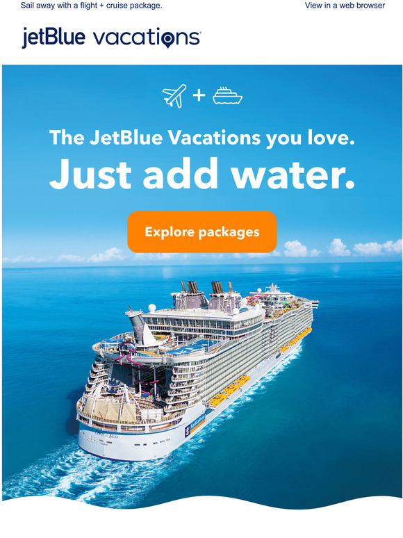 JetBlue: Cruising for a getaway? | Milled