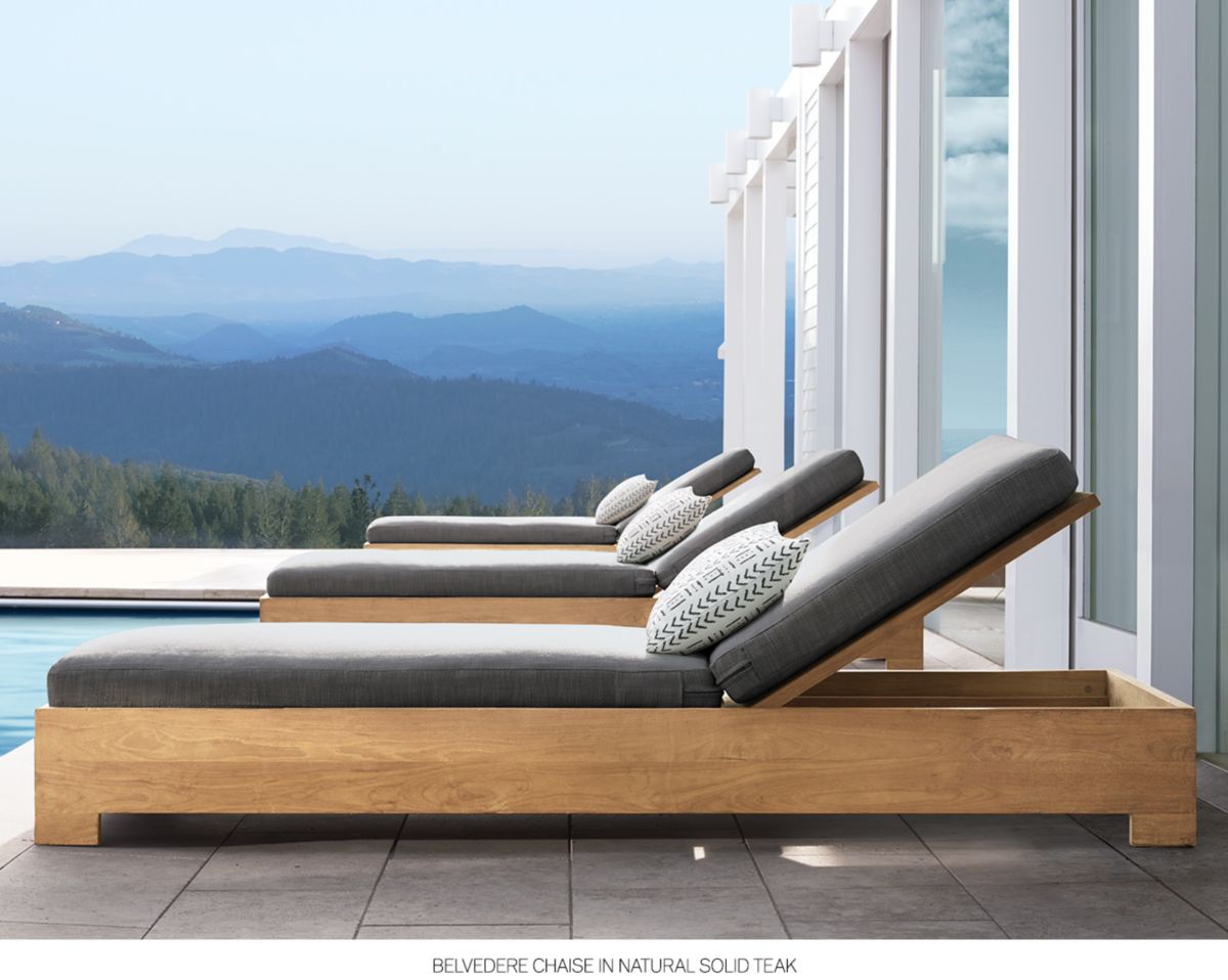 Restoration Hardware: Minimalist Outdoor Collections in Premium Solid ...