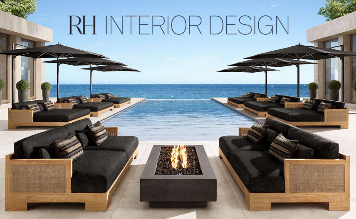 Restoration Hardware: Minimalist Outdoor Collections in Premium Solid ...