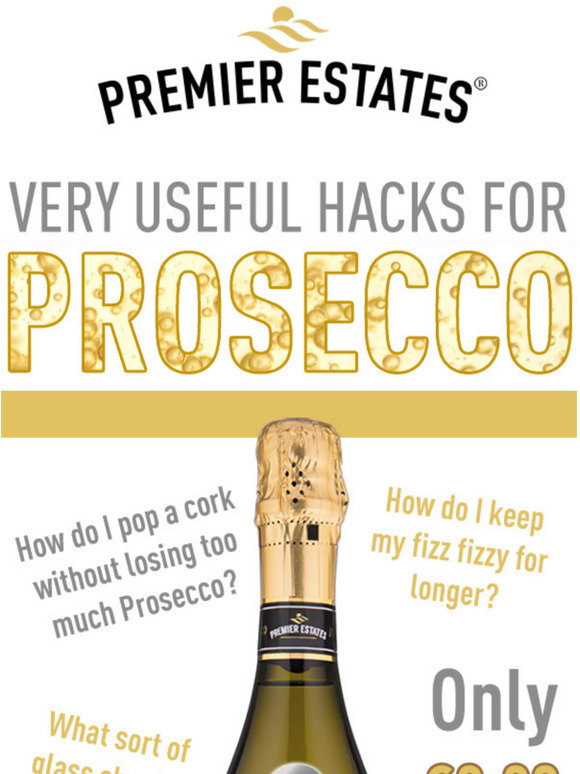 Premier Estate Wines: Prosecco & Grand Ros Very Useful Hassle Free Fizz ...