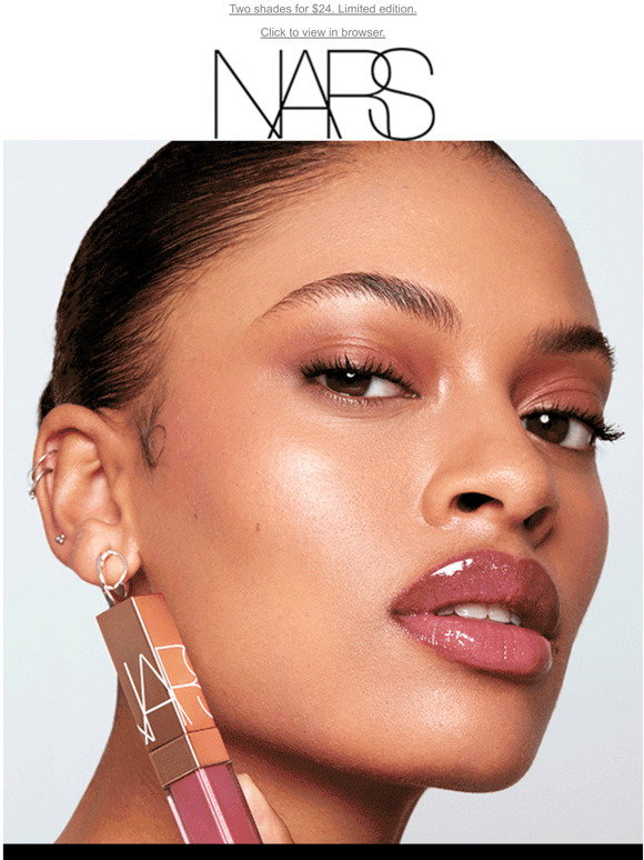 NARS: NEW: Mini Afterglow Lip Shine Duos. | Milled