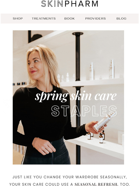 Skin Pharm: Spring skin care? We've got you covered | Milled