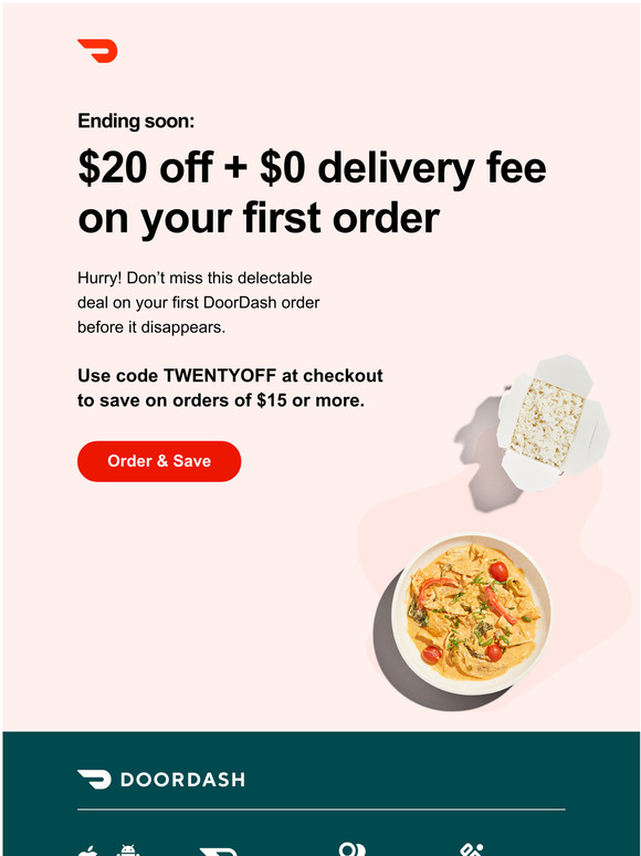 doordash: Dont let your offer go cold! | Milled