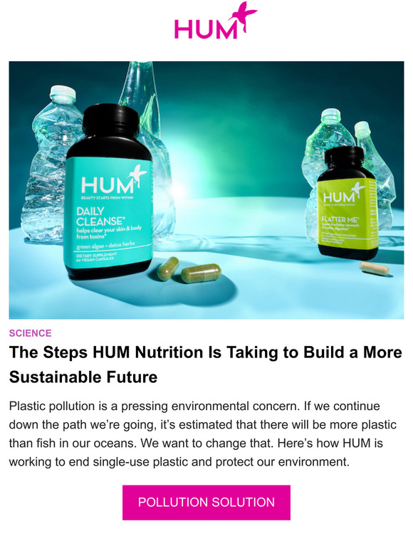 HUM Nutrition: A sustainable message in a bottle | Milled