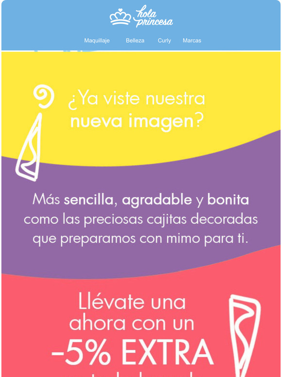 Hola Princesa: Has visto ya la nueva imagen de Hola Princesa? Brindemos ...