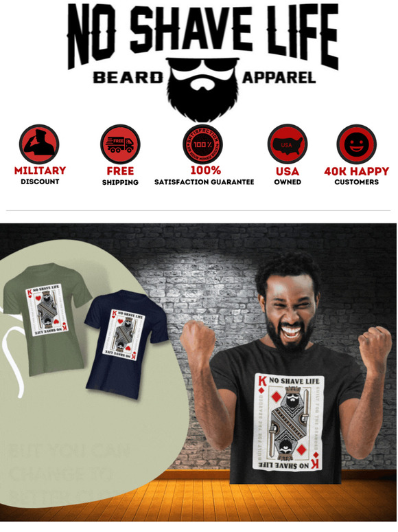 No Shave Life: Launching Our New Arrivals - Bearded Playing Cards ...