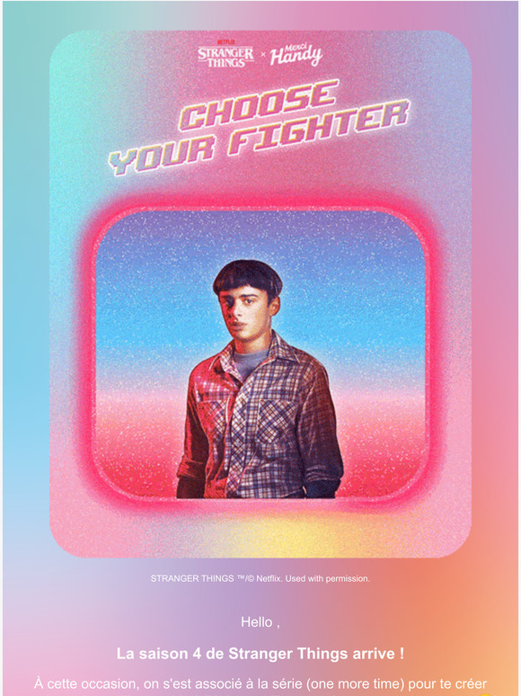 Merci Handy: Stranger Things x Merci Handy | Milled