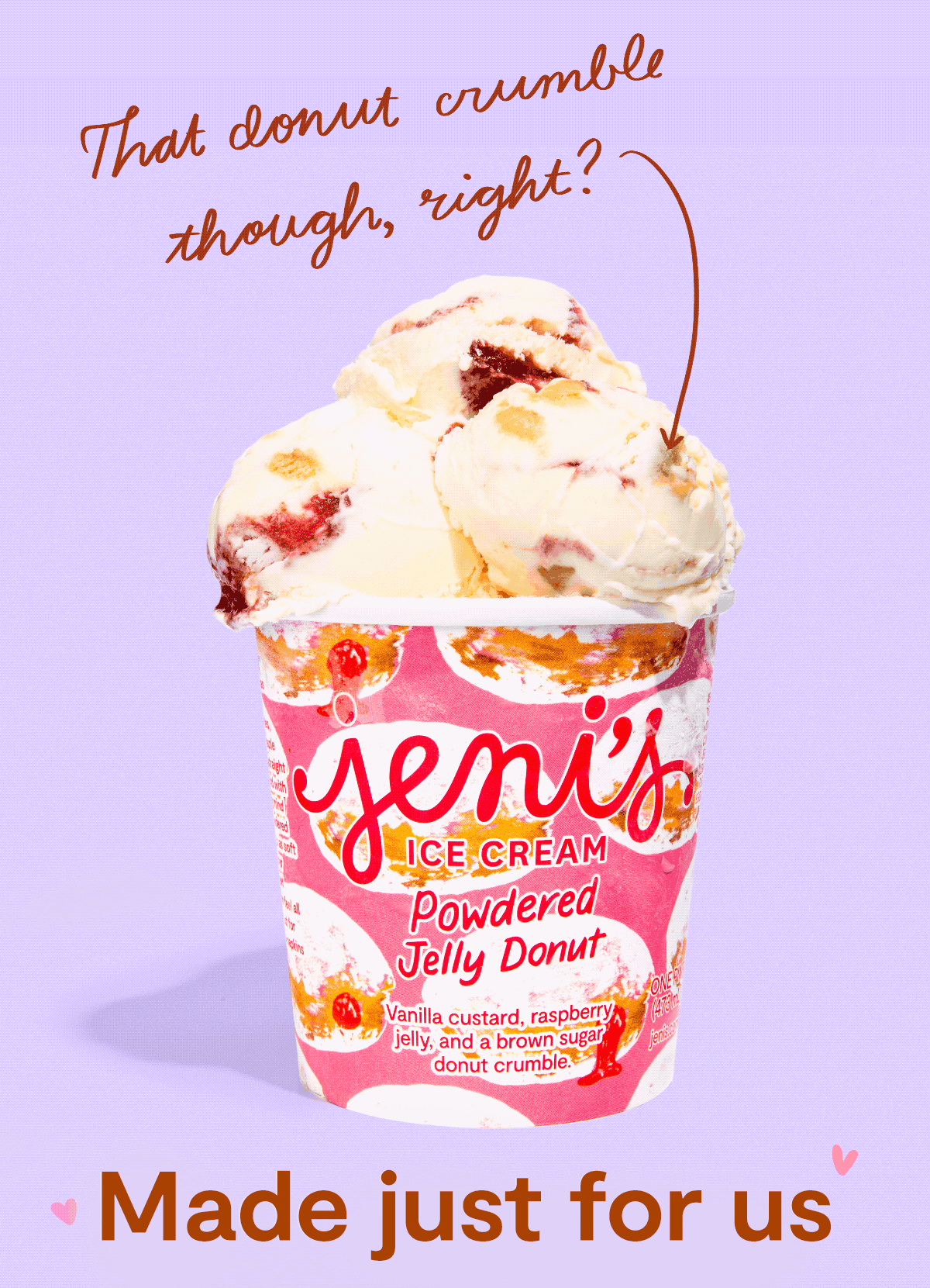 Jeni's Ice Cream: Two words: Donut crumble | Milled