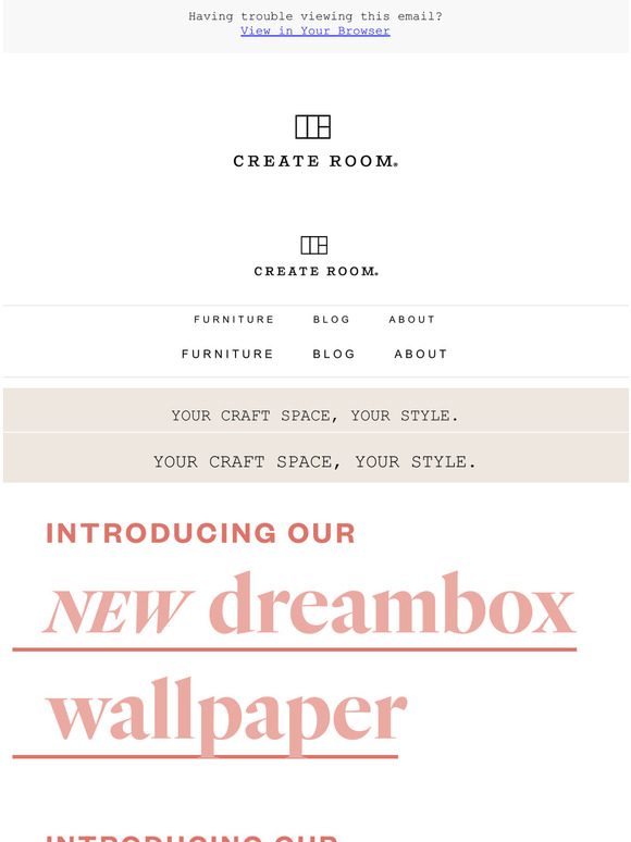 Create Room: NEW DreamBox Wallpaper | Milled