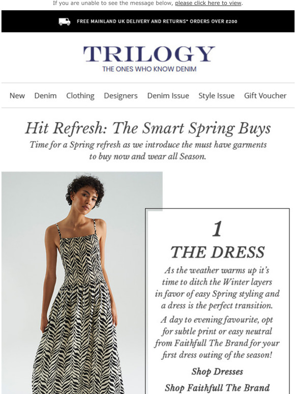 Trilogy: Smart Spring Buys | Milled