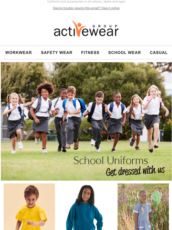 Activewear Group: Back to School Essentials | Milled