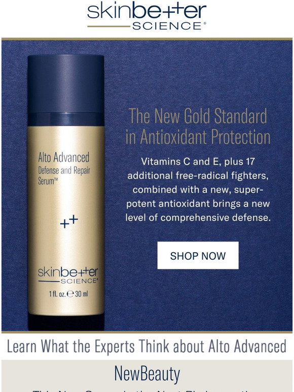 SkinBetter Science: Tap Into Glowing Skin from Within with the NEW Alto ...