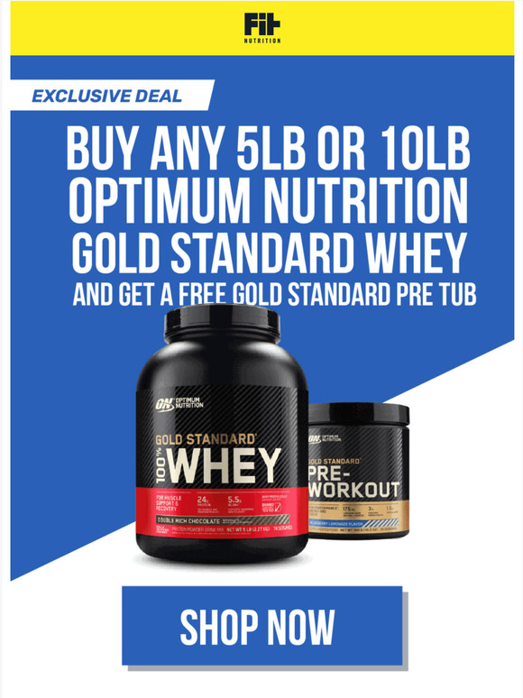 Fit Nutrition: The perfect pre/post-workout combo (free tub) | Milled