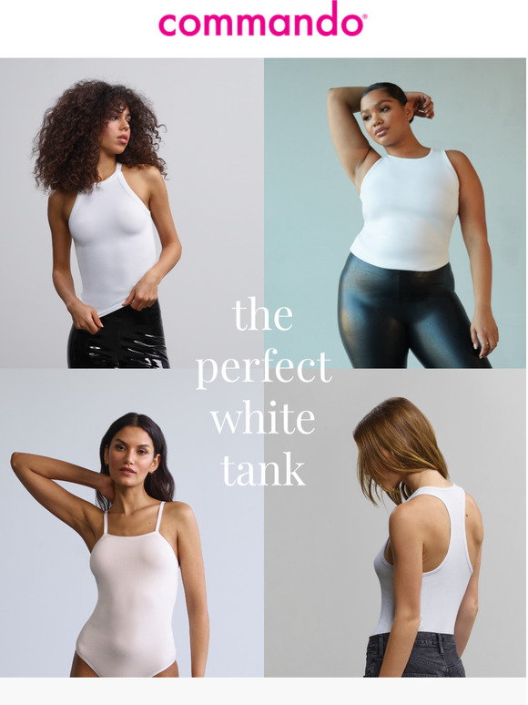 Commando: The Perfect White Tanks | Milled