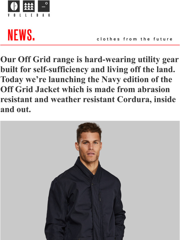 Vollebak: Your link to the Navy Off Grid Jacket | Milled
