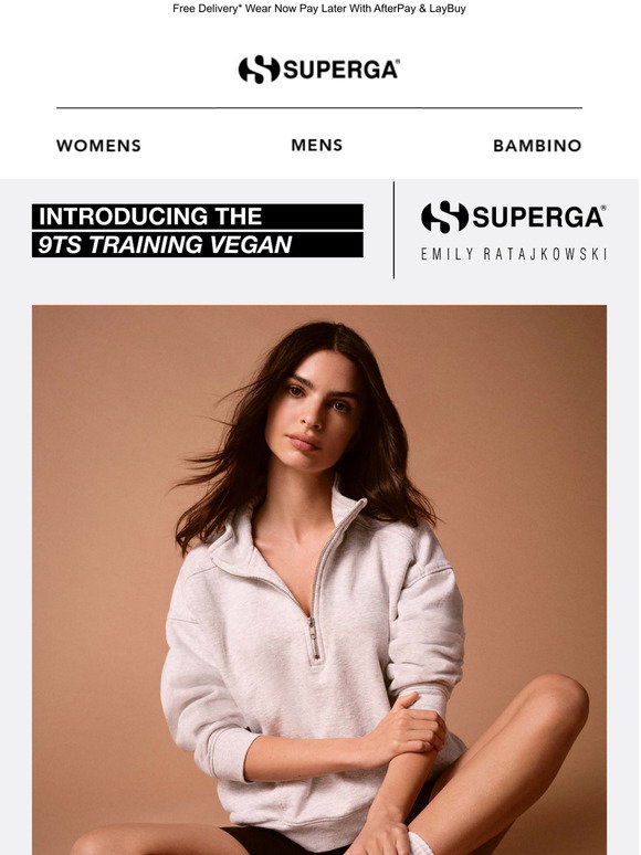 Superga: Introducing: 9TS Sneaker, AS seen on Emily Ratajkowski! | Milled